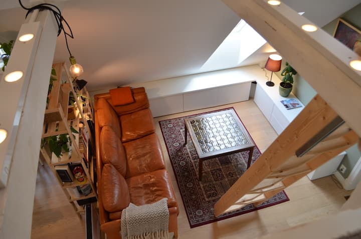 Cozy Loft Apartment At Rosenhoff, Grünerløkka - Oslo