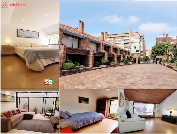 Casa Unicentro. 3 Pisos. 125m,remodelada, Chimenea - Bogota
