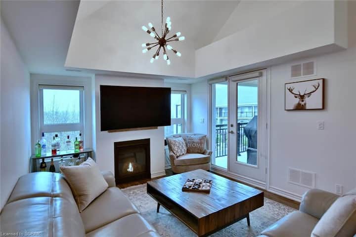 Luxury 3 Bdr Loft - 5 Min From Blue Mountain - Collingwood