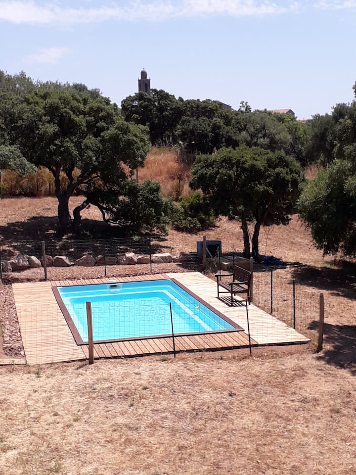 Appartement  Dans Villa Avec Piscine Corse Du Sud - Sartène