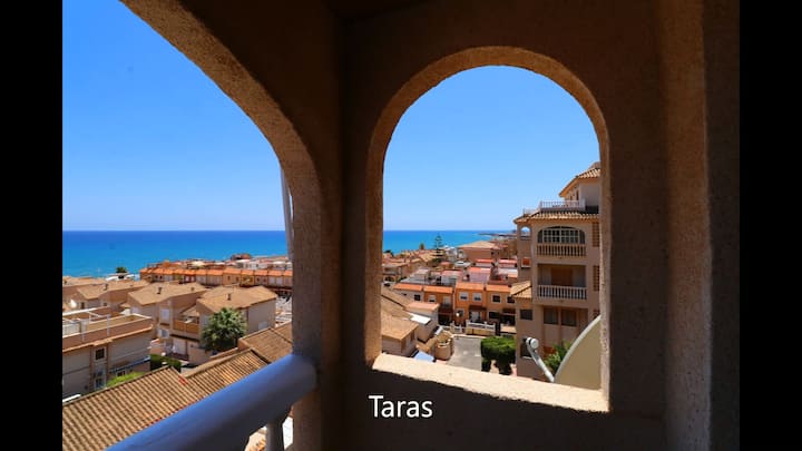 001 Apartamento Con Vista Al Mar Cabomar - Torrevieja
