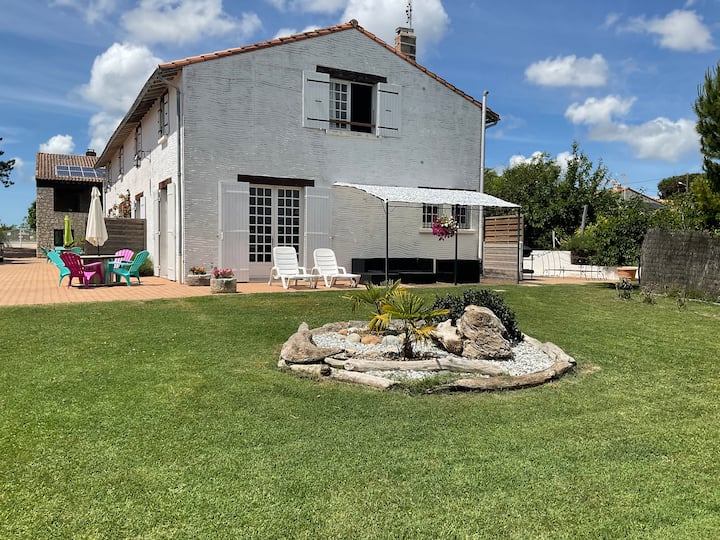 Maison Avec Grand Jardin Privatif, Au Calme - Saint-Palais-sur-Mer