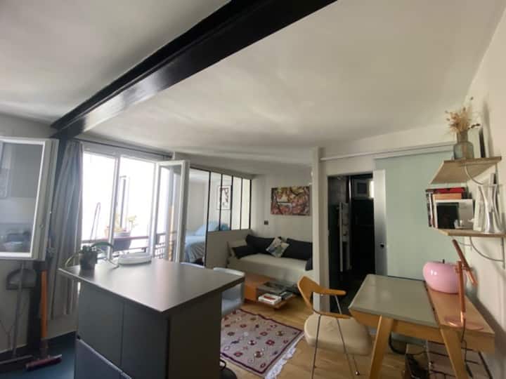 Paris, Superbe Studio - 30m2 - Quartier Chic Du 9e - Paris