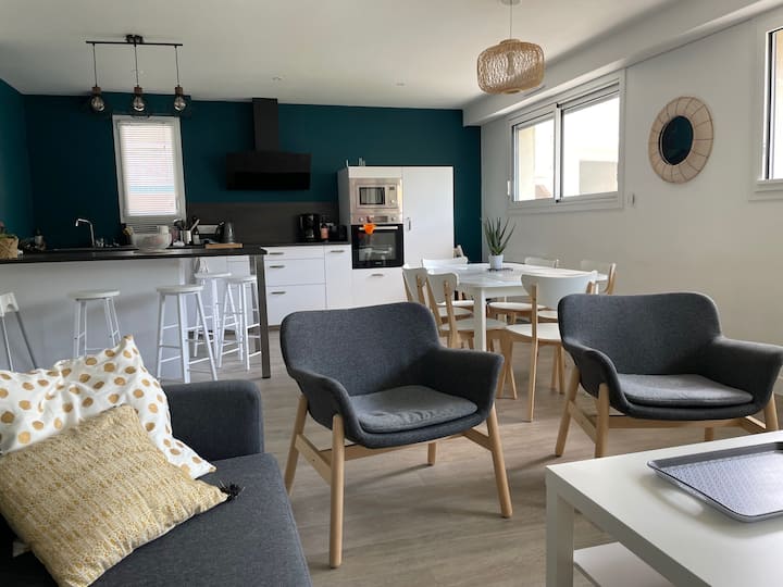 Superbe Appartement à 100m De La Grande Plage - Les Sables-d'Olonne