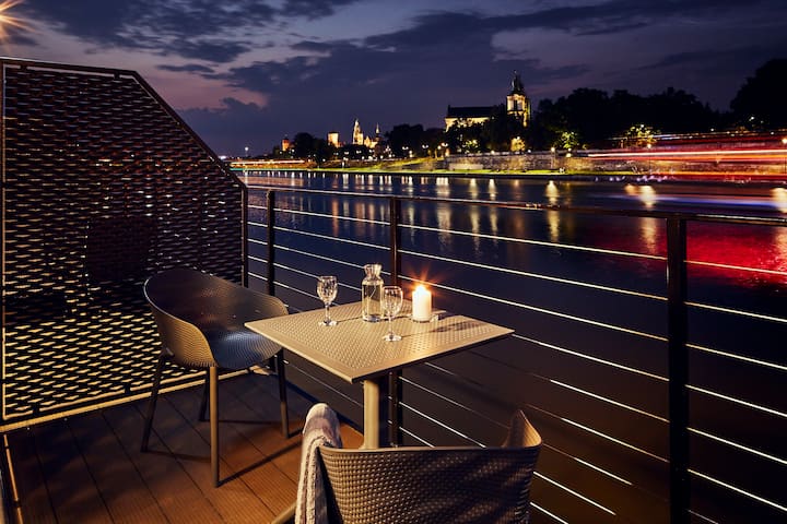 Pokój Premium Z Tarasem Na Rzekę - Krakow