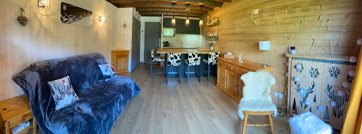 Studio Cabine Praloup 1600 / Plein Sud Avec Balcon - Pra-Loup