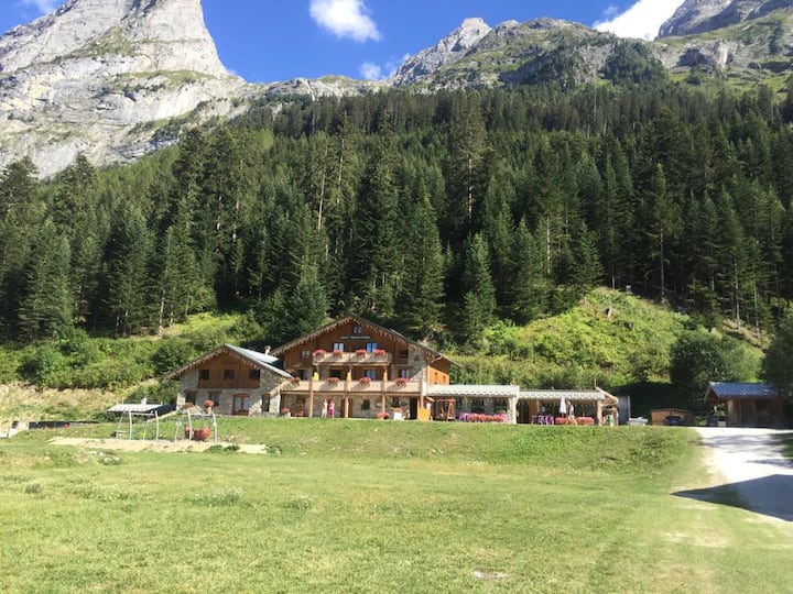 Pralognan La  Vanoise Agréable Chambre 4p 3 Lits - Pralognan-la-Vanoise