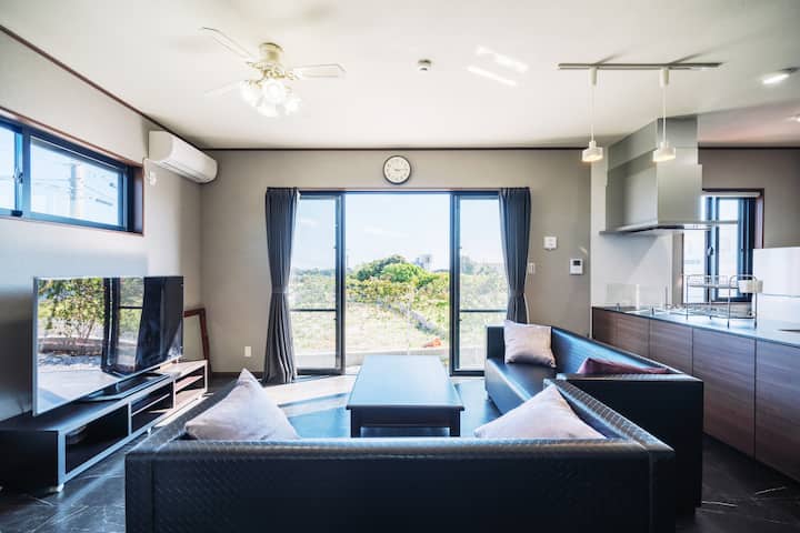 Spacious Designer Villa [Max8ppl! Bbq Terrace!] - Itoman