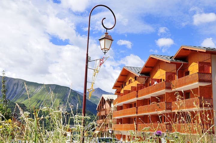 Appt 4 Pers Pied Des Pistes Et Belle Pièce De Vie - Albiez-Montrond