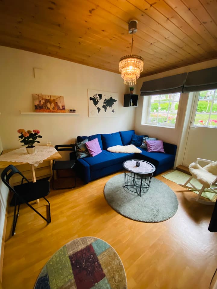 Praktisk Leilighet Med Gratis Parkering Sentralt - 트롬쇠