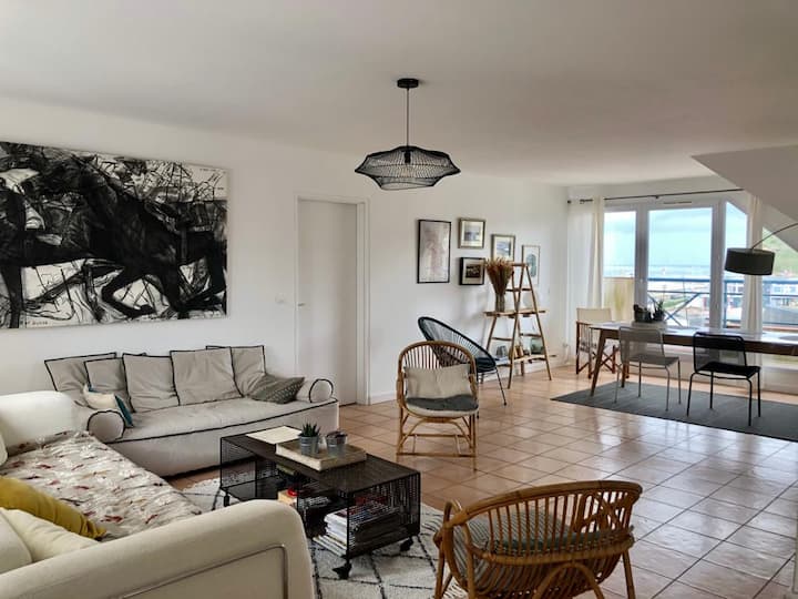 "Thalassa" Grand Appartement Vue Mer - Fécamp