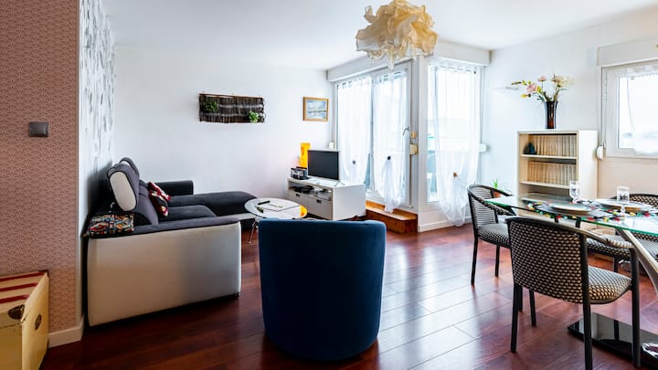 L'écrin - 2 Chambres - Parking Gratuit - Arc-sur-Tille