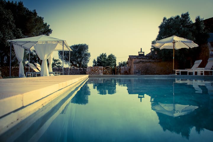 Son Vela, Casa Rural, Wifi, A/c Y Piscina - Ses Salines