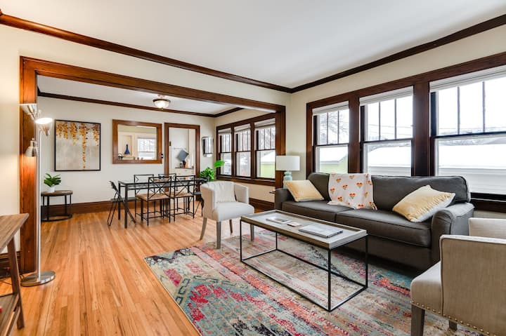 Boho Bungalow Walk2 Lakes, Beach, Parks Lux Life - ミネアポリス, MN