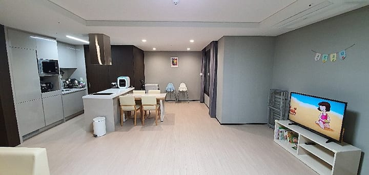 아내에겐 힐링!!! 아이에겐 추억!!! 깐깐한 엄마를 위해 세심하게 배려한 패밀리숙소 - 성산읍