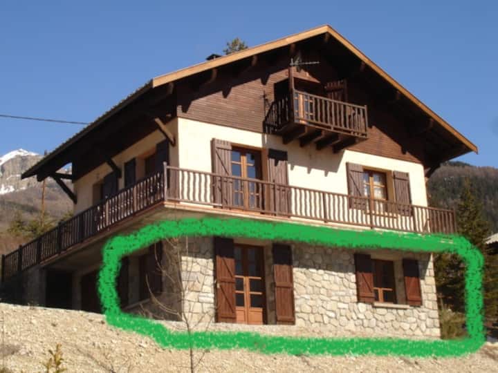 Appartement En Bas De Chalet - Colmars