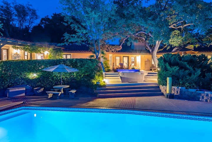Private Villa With Pool, Views & Close To Town - Paso Robles, CA