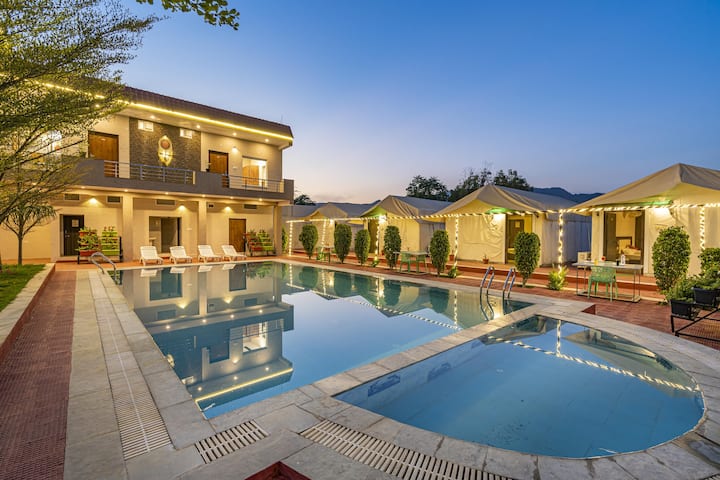 Zostel Homes Pushkar | Private Swiss Tent - 普斯赫卡爾