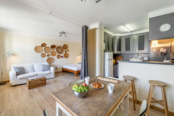 Bail Mobilité- Grand, Calme, Balcon, Plage à 50m - Marsella