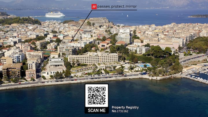 Stylish Tennis View Apt 3 Min To Town And Sea - Corfou