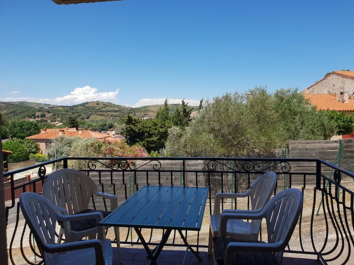Banyuls Vu D'en Haut : Appartement T3 Spacieux - Banyuls-sur-Mer