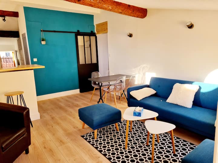 Terrasse Sans Vis à Vis Sur Les Toits De Perpignan - Rivesaltes