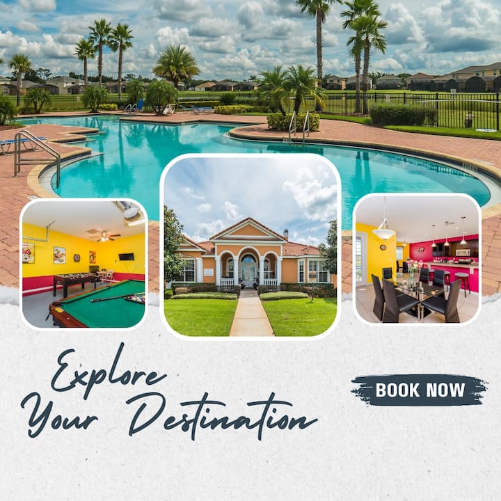 7br Veteran Host · Hundreds Of Stays · Pool - Kissimmee