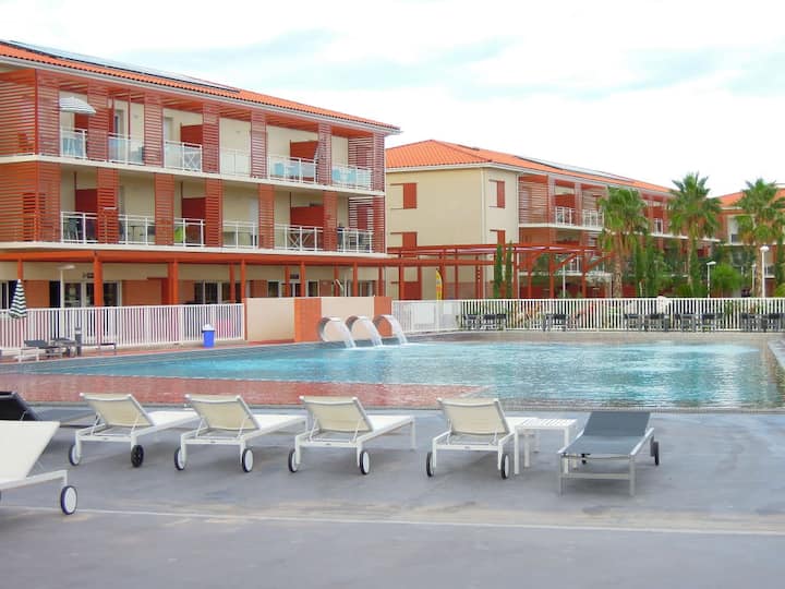 Appt Dans Résidence De Tourisme Avec Piscine - Argelès-sur-Mer