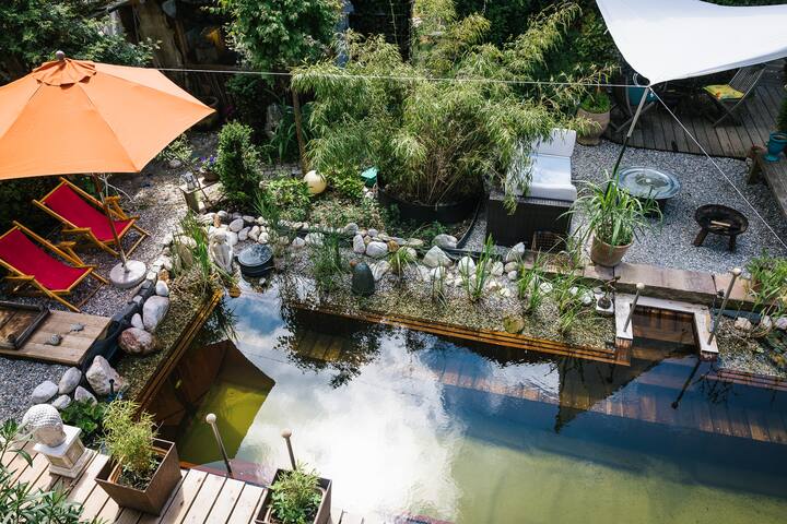 Ache-momo Apartment W. Naturepool & Watzmann View - Bischofswiesen