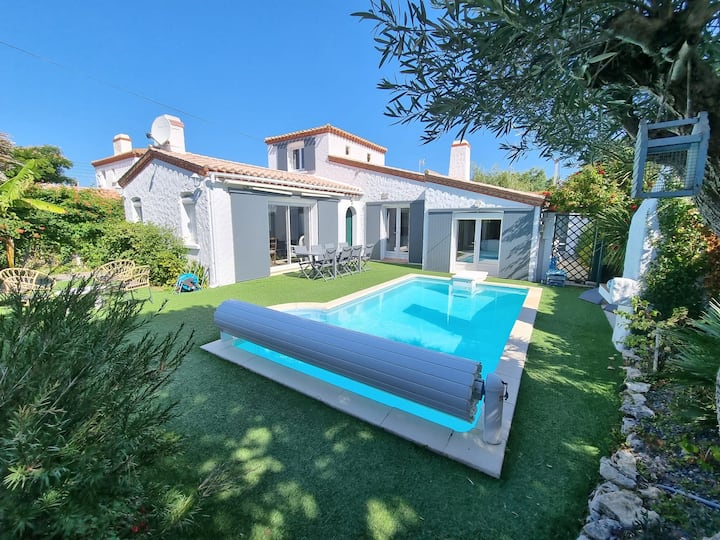 A Boisvinet, Belle Maison Familiale Avec Piscine - Saint-Gilles-Croix-de-Vie