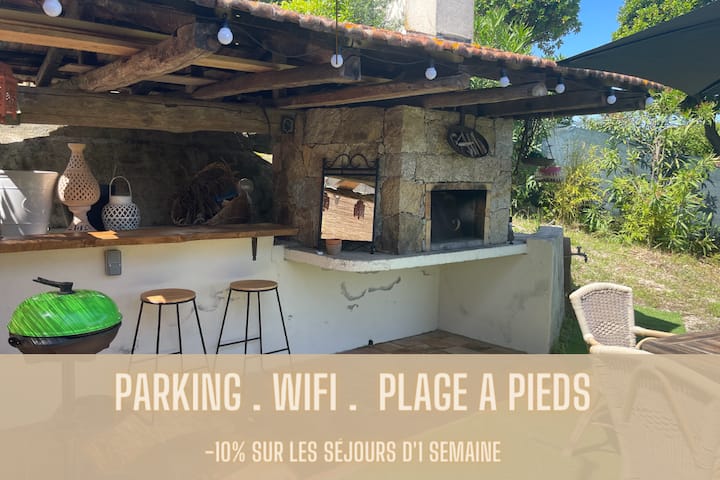 F3 Rez De Villa à 400m De La Plage - Porticcio