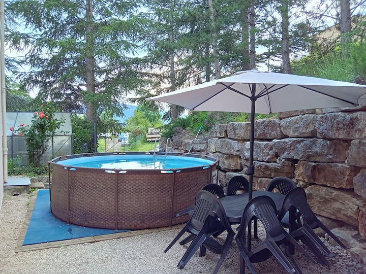 Superbe Appartement Avec Terrasse Privative Piscine, Barbecue... - Millau