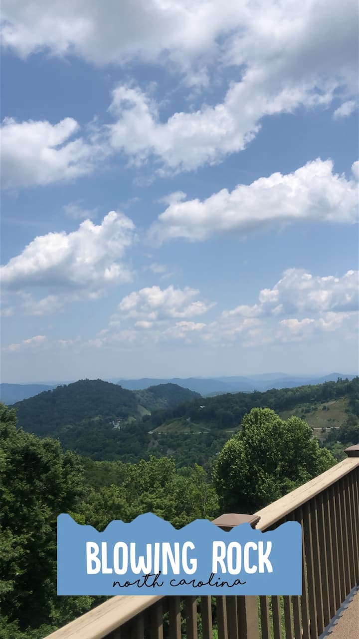 Above It All - A Cozy Mountain Scenic Getaway! - Blowing Rock, NC