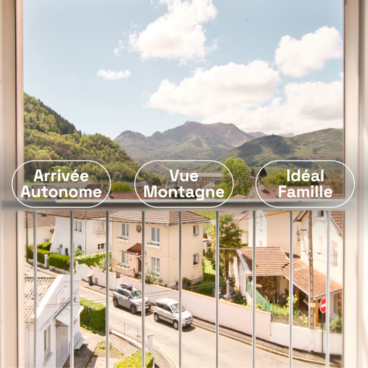 Le Panoramique - Proche Gare - Vue Montagne - Lourdes