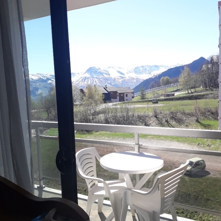Appartement Très Ensoleillé, Vue Sur Les Montagnes - Le Corbier