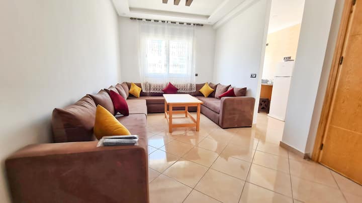 2 Bedroom Apartement Just 1min Walk To The Beach - Martil