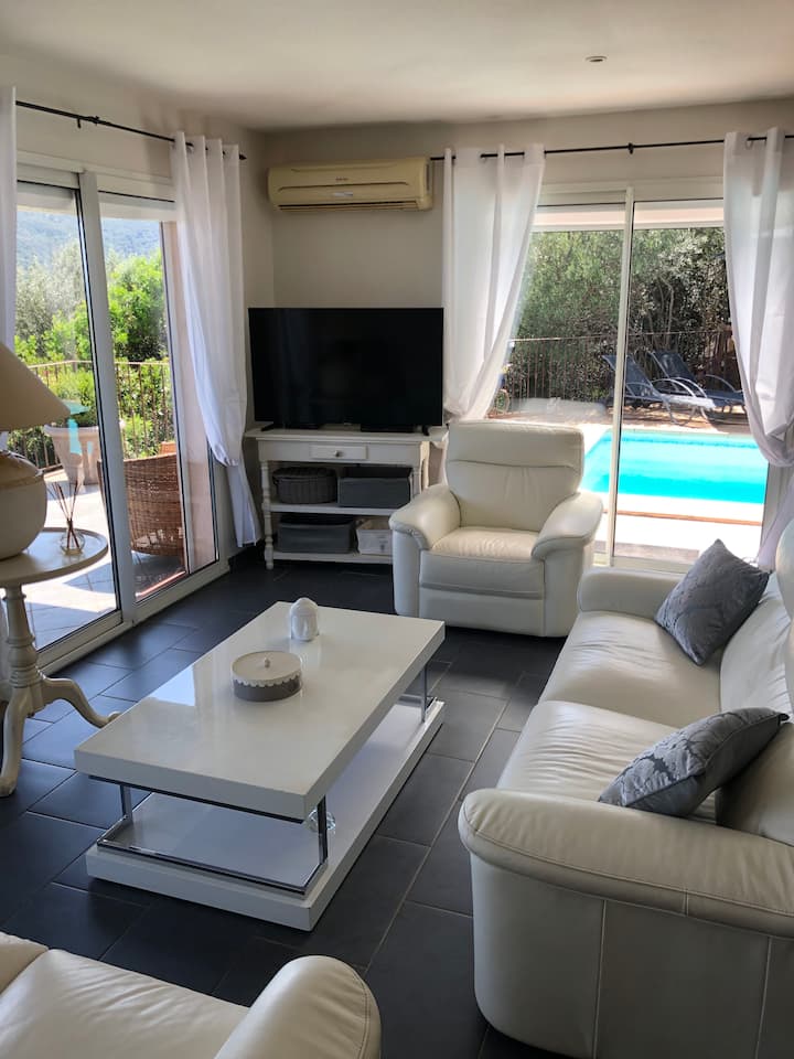 Magnifique Villa Vue Mer Avec Piscine Chauffée - Corsica