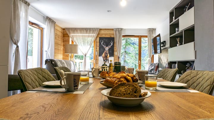 L'orignal App Neuf 55m2 Terrasse 75m2 Proche Piste - Ceillac