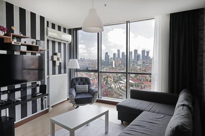 2 Bedroom Apartment In Atasehir - Istanbul