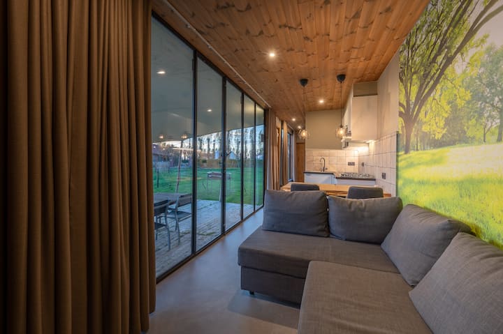Tiny House 'Tklein Geluk Dichtbij Brugge Met Fiets - Oostkamp