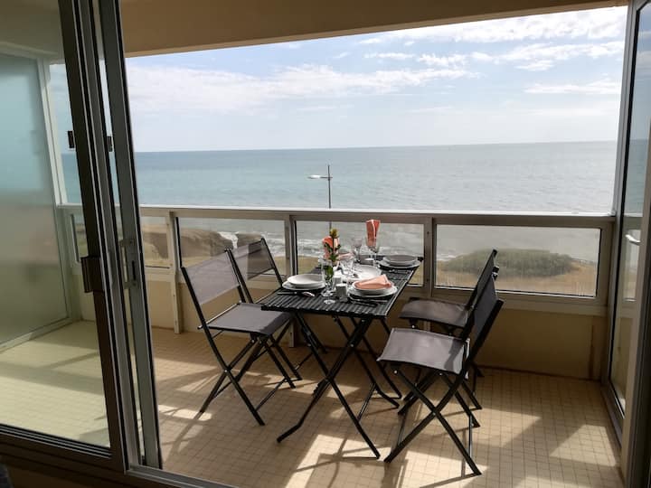 Appart-face Mer-balcon-parking-2 Chambres-4 Lits - Saint-Gilles-Croix-de-Vie