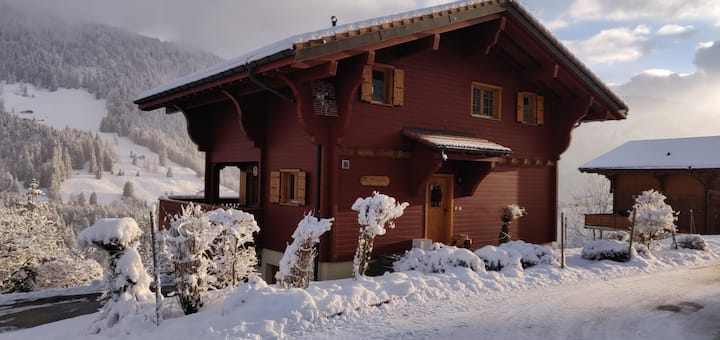 Magic Pass Ski Chalet - Quiet, View, Walk To Lift - Villars-sur-Ollon
