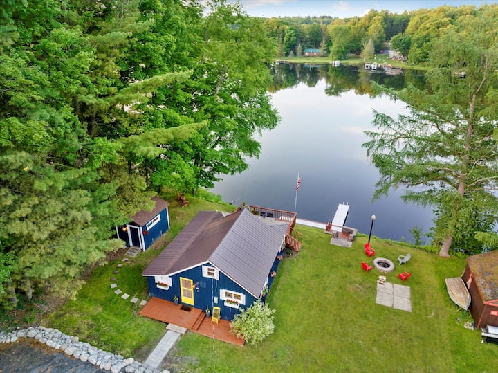 Lakeside Bliss @ The Buddy Shack: Fire Pit & Views - Nova York (estado)