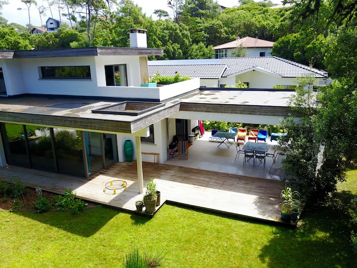 Modern House Between Lake And Sea, Hossegor - Soorts-Hossegor