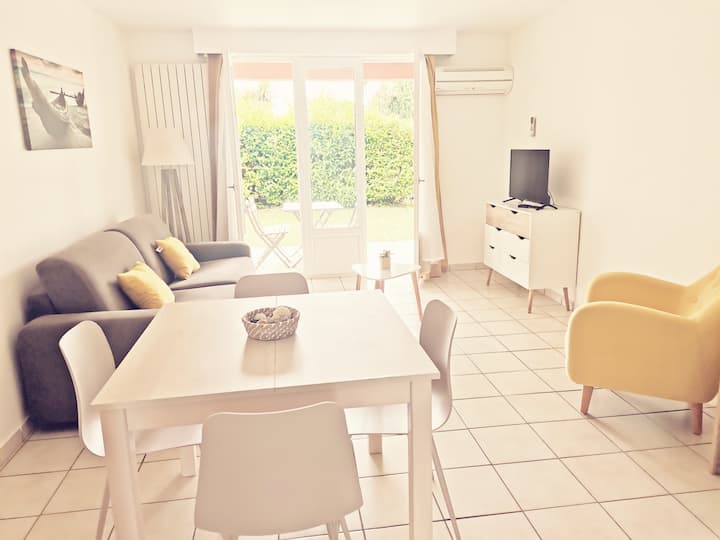 Superbe T2  R-d-jardin ,Malibu Village Canet-plage - Canet-en-Roussillon