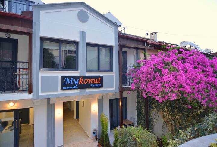 Mykonut Boutique Bahçe Keyifli Havuzlu Oda - Fethiye
