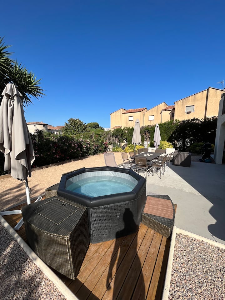 Maison Avec Jacuzzi, Terrain De Boules - Villeneuve-Loubet