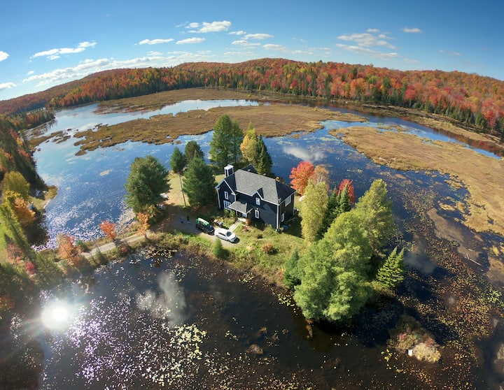 Votre Propre îLe. Paix & Tranquilité, à 1hr De Mtl - Saint-Hippolyte