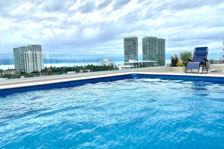 Hermoso Departamento Albercas Y Gym A 5 Min Playa - Puerto Vallarta
