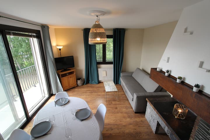 Appartement T3 60m2, Balcon, Cosy Et Bien Situé - Font-Romeu-Odeillo-Via